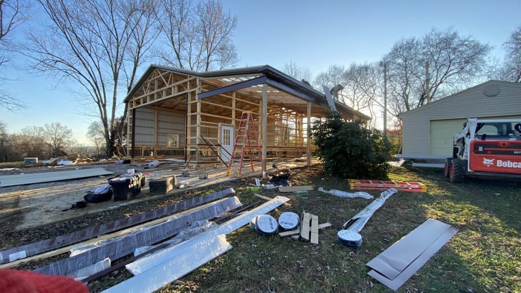 Can I Build My Own Pole Barn Garage? - Keystone Construction | Post ...